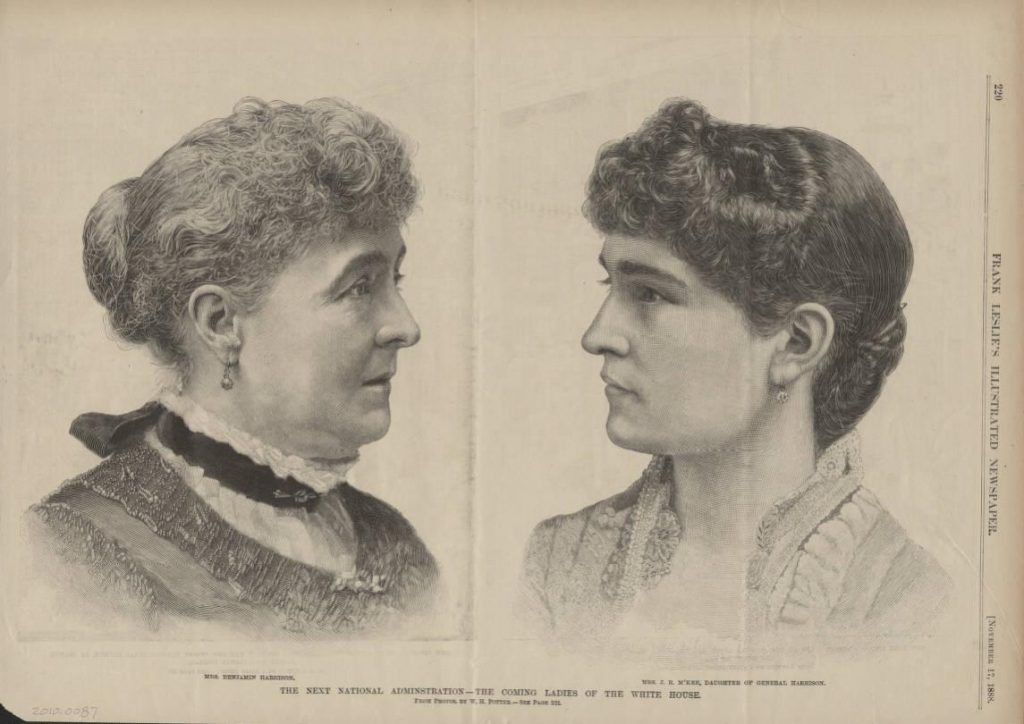 Caroline Lavinia Scott Harrison - Encyclopedia of Indianapolis