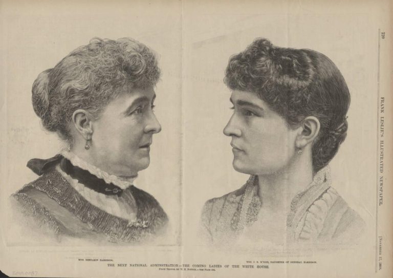 Caroline Lavinia Scott Harrison - Encyclopedia of Indianapolis