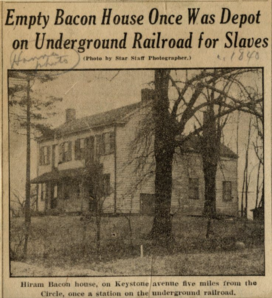 Bacon’s Swamp - Encyclopedia of Indianapolis