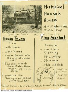 Hannah House - Encyclopedia of Indianapolis