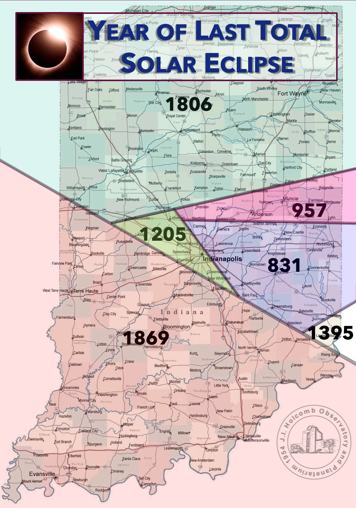 Total Solar Eclipse in Indianapolis - Encyclopedia of Indianapolis