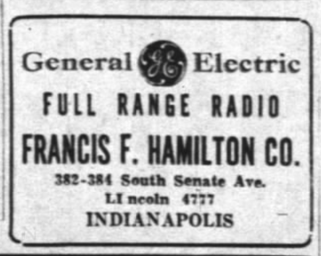 Francis F. Hamilton - indyencyclopedia.org